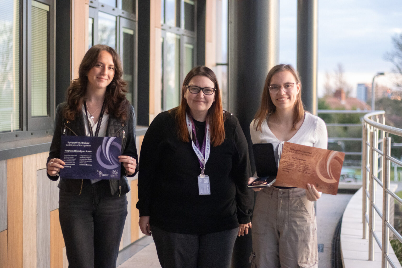 The Inspiring Skills Wales Competitions Medal Winners! - St Davids College
